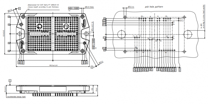 950V 400A Automotive IGBT Modules 3 Level IGBT Module F3L400R10W3S7B11BPSA1